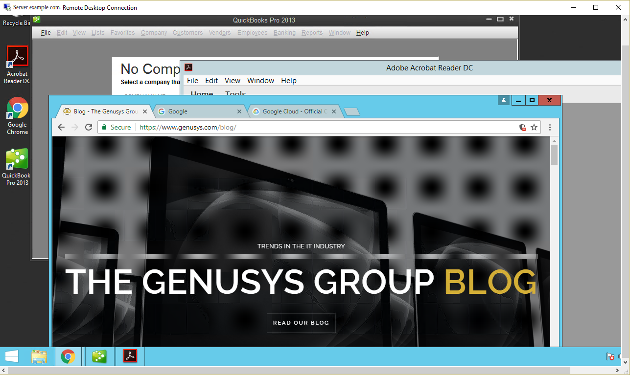 A 2 Minute Cloud Workspace Explanation - The Genusys Group, Inc.